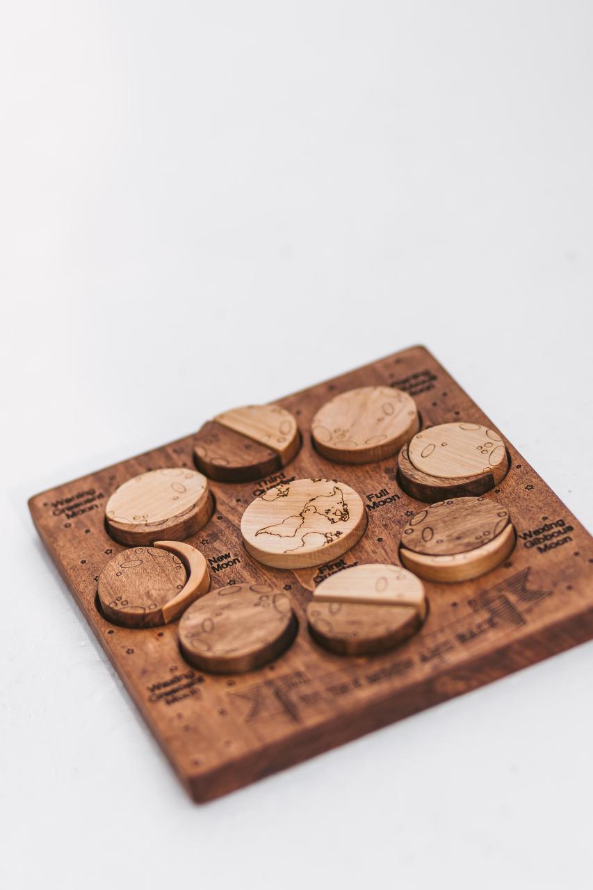 Mėnulio fazės • Medinis Debesėlis