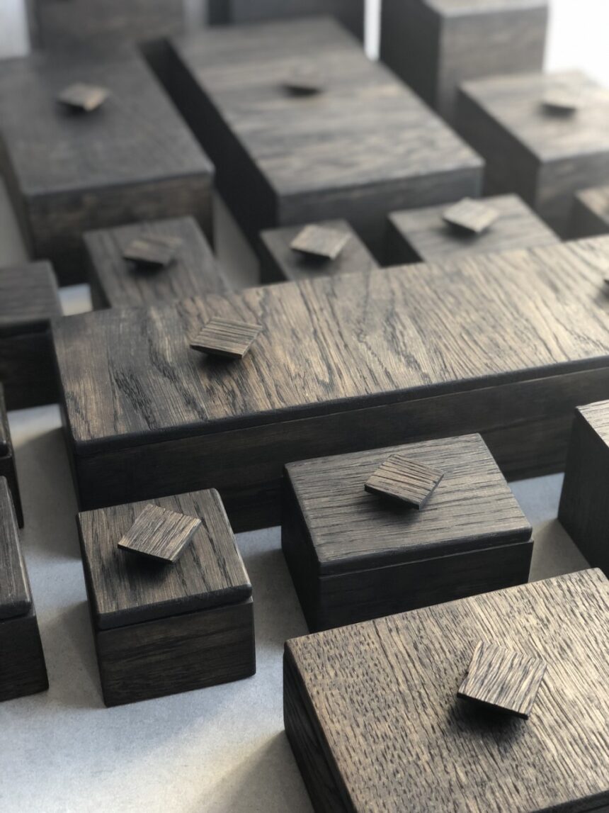 Įvairios medinės dėžės ir dėžutės • Medinis Debesėlis